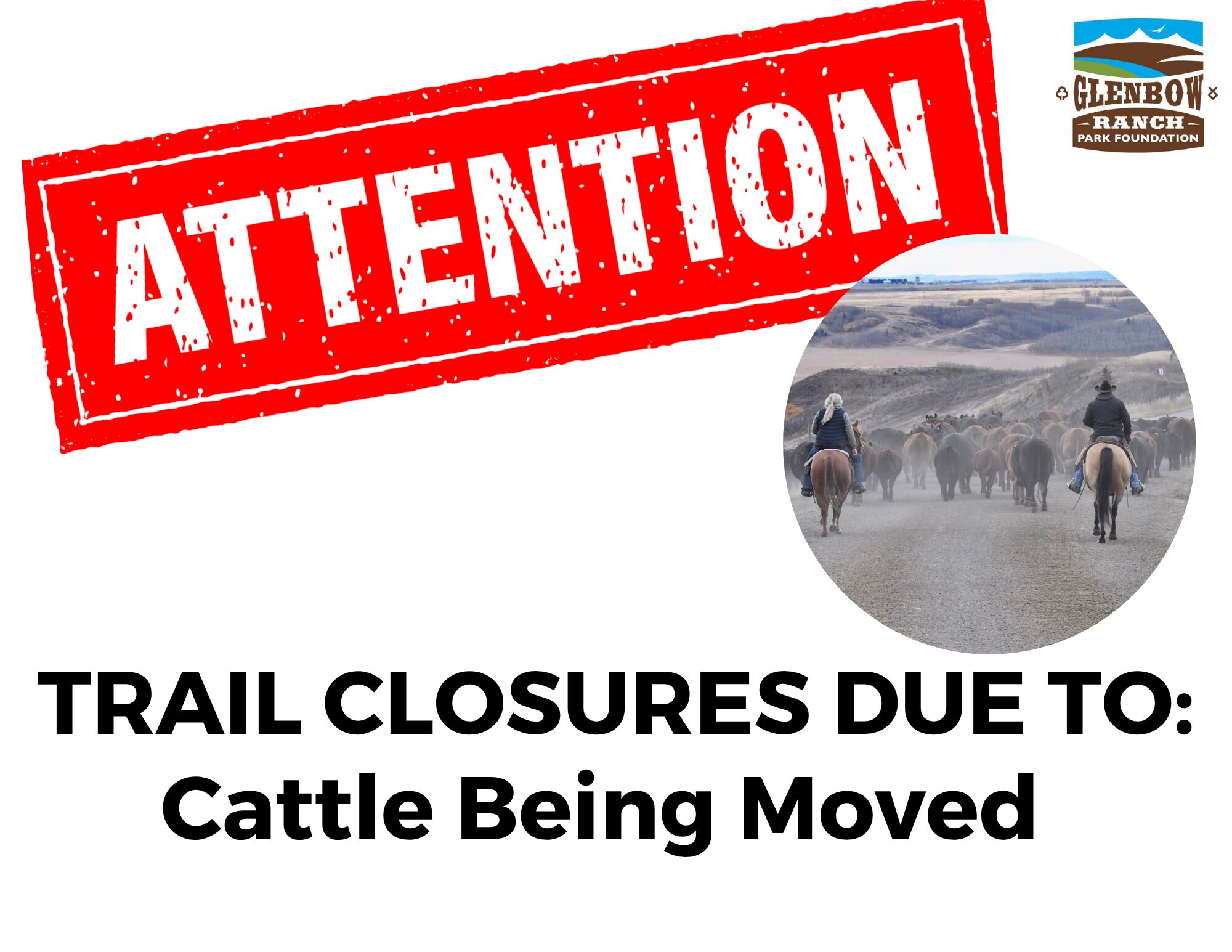 Trail Closures | Glenbow Ranch Park Foundation