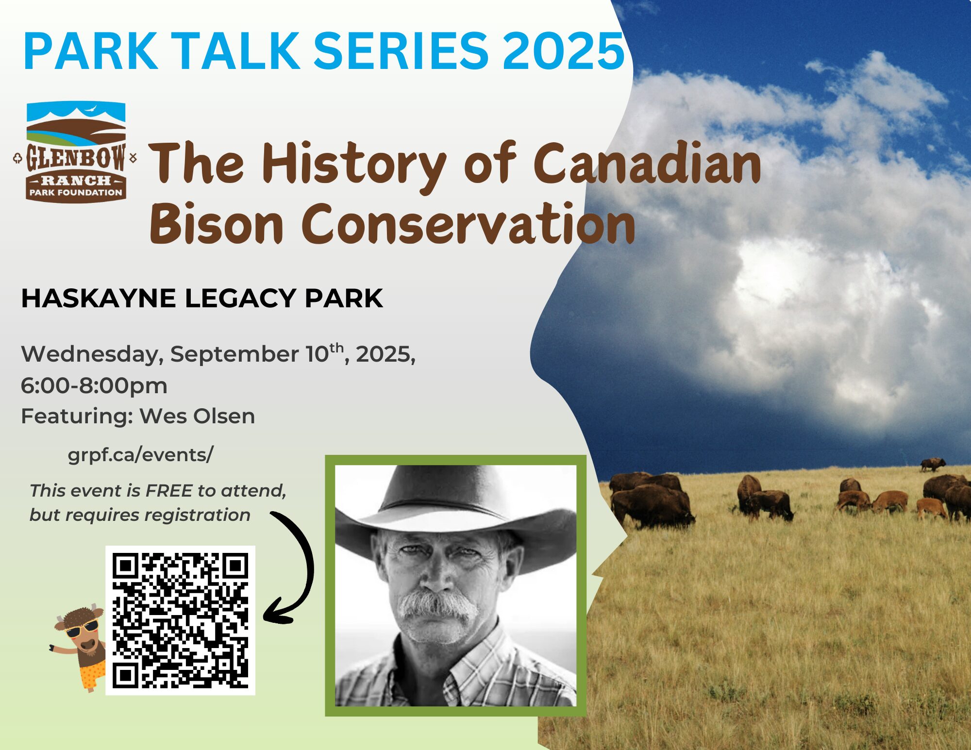 September Park Talk | Glenbow Ranch Park Foundation